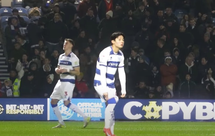 '토트넘 스타' 양민혁 맛이 참 달구나...임대 후 4G 뛴 신입 '직캠' 만든 QPR, 열일하네!