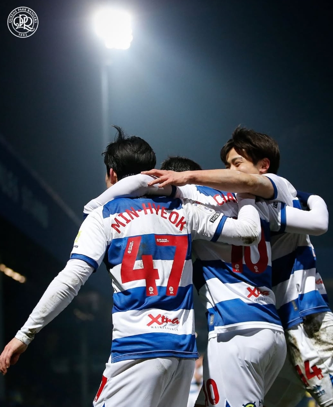 "전례 없는 수요" 토트넘 스타 꿀통 퍼먹는 QPR, 양민혁 한글 이름 유니폼까지 냈다!