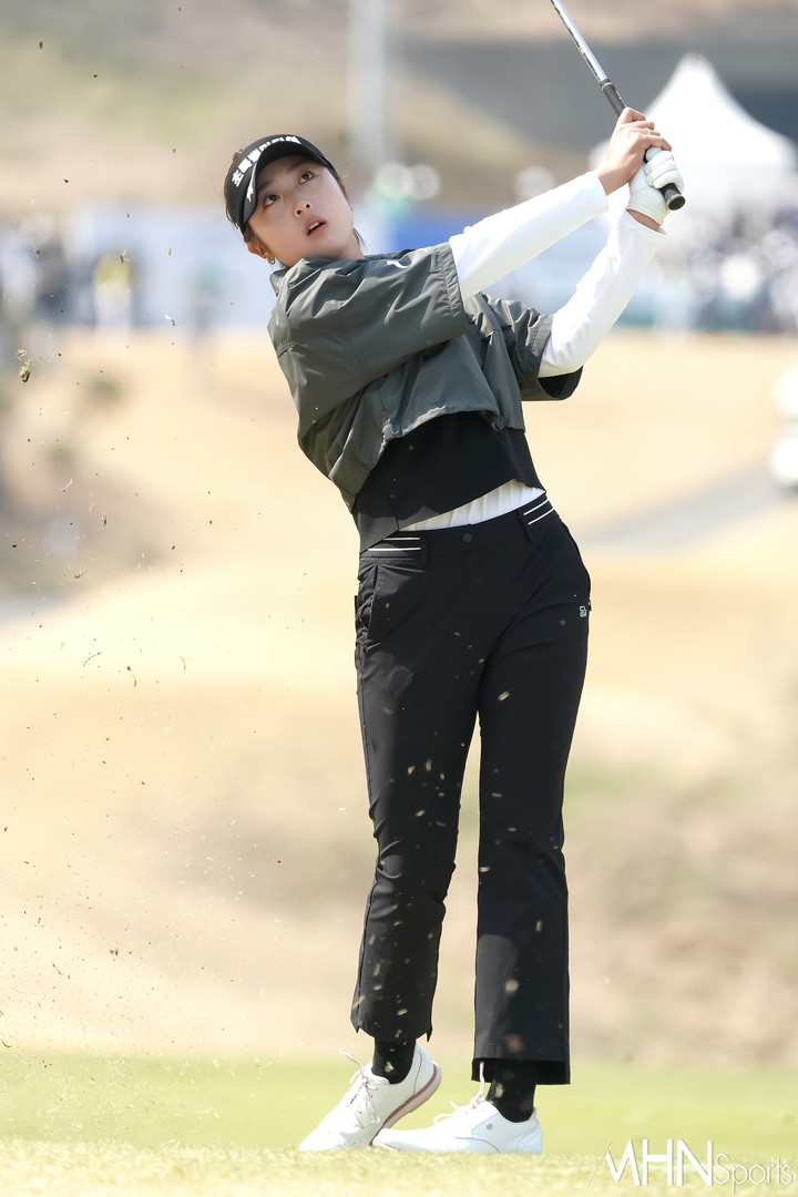 [mhn포토] 하다인, 버디 찬스 만든다