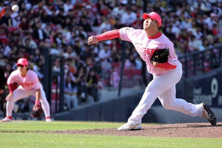 "네일아, 미안해! 그냥 MLB 가도 돼!" 10K 황금투에도 패전...또 못 웃은 'KIA핑'