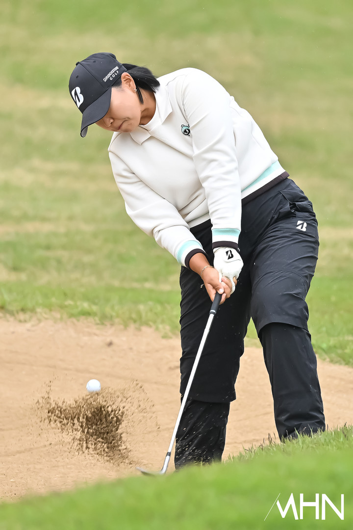 [mhn포토] 신다인, 벙커 탈출 완벽하게