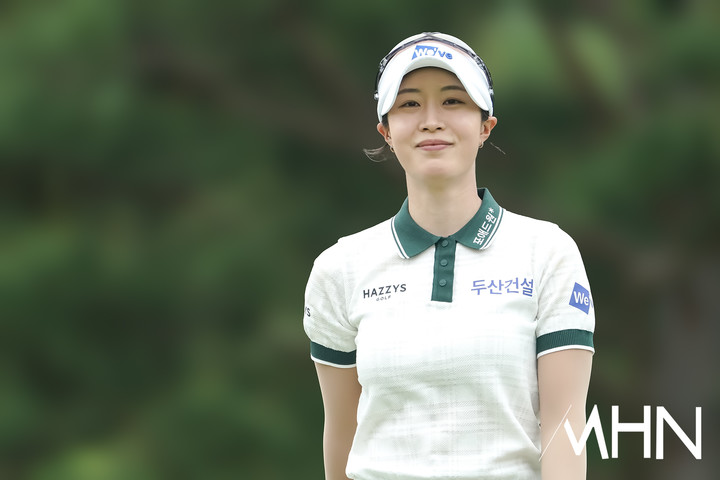 [mhn포토] 유효주, E1 채리티 오픈 우승 도전