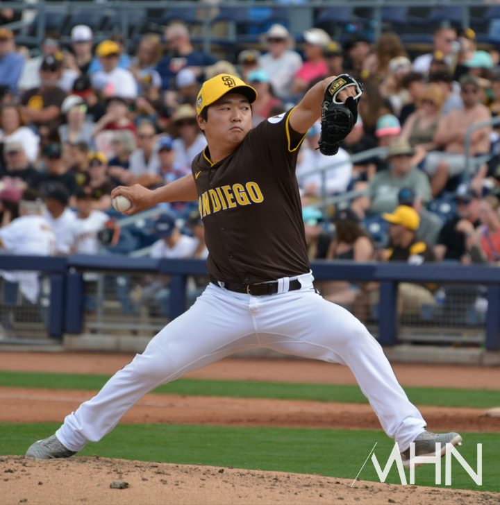 고우석, 이적 후 첫 등판서 최고구속 153km…결과는 1이닝 2피안타 1실점 ‘평범’