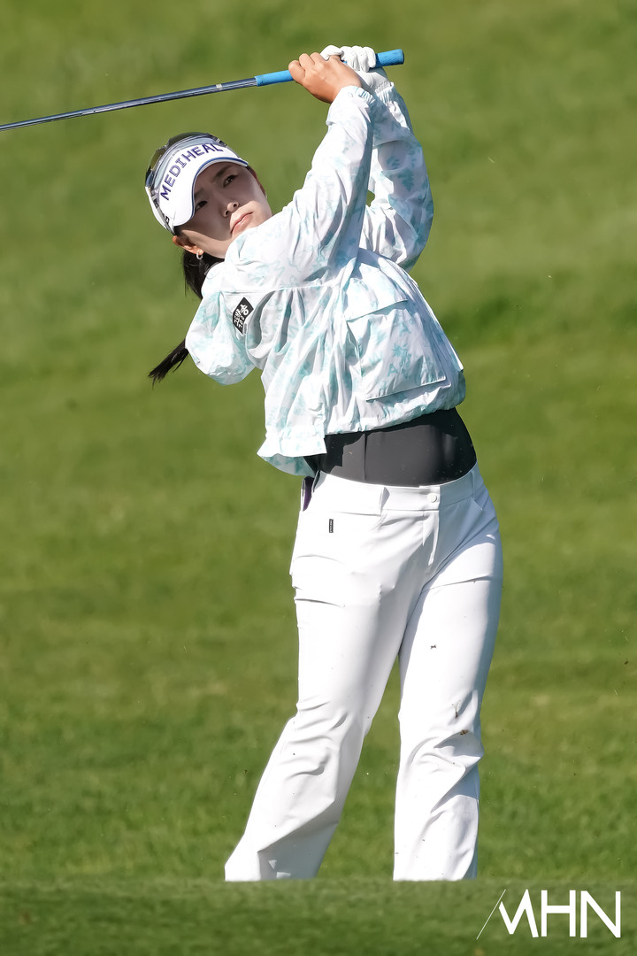 [mhn포토] 이다연, 핀 하이로 날린다