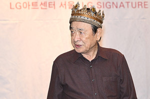 [Ms포토] '리어왕' 이순재 '눈빛으로 압도'