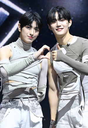 [Ms포토] 용희-승훈 'CIX 하트'