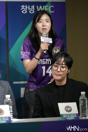 '시즌 첫승 견인' 창녕WFC 주장 구채현, WK리그 13라운드 MVP 선정