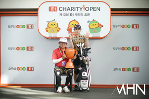 [mhn포토] 박현경-박세수 부녀, E1 채리티 오픈 우승